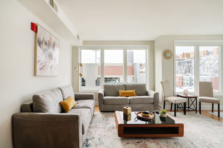 Lemon 2br 2bth 10min To Manhattan , Panoramic View - Edgewater, NJ