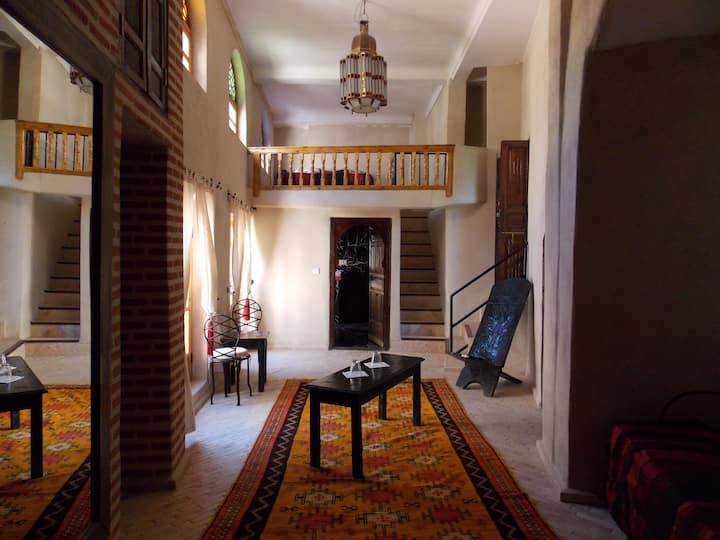 10 Pax Riad Maison Bounouar Hammam Piscine - Marrakech