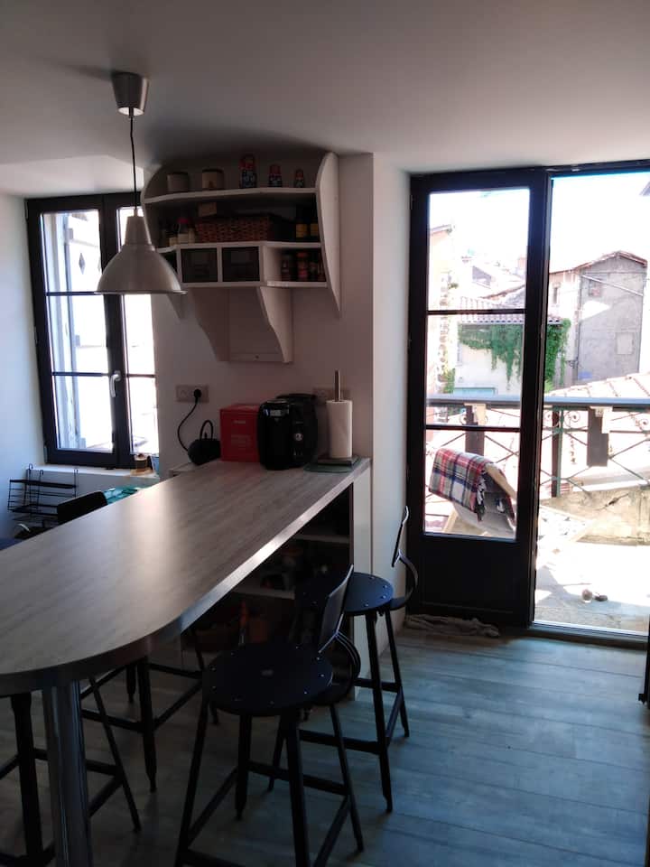 Chambre Cosy Salle De Bain Privée Vieille Ville - Le Puy-en-Velay