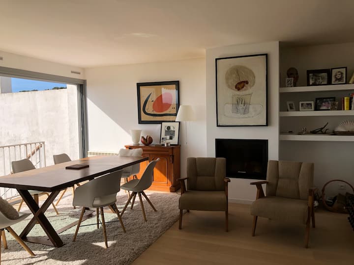 Maison Californienne Vue Mer Panoramique. - Biot
