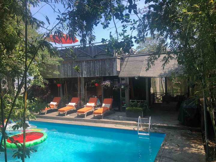Fire Island Pines Waterfront Oasis - Pool & Hottub - Fire Island, NY