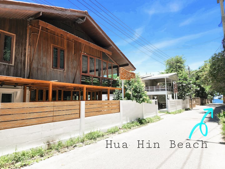 Wooden Windy Beach House 40 Sec. Walk To Beach - Hua Hin