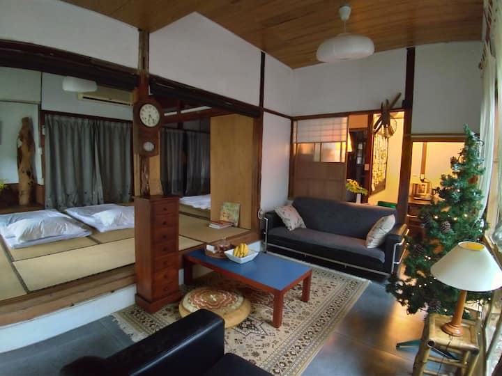 [好康Spots]日式獨棟特色老屋住2人 -位於市中心/交通便利/環境清幽 - Xiulin Township