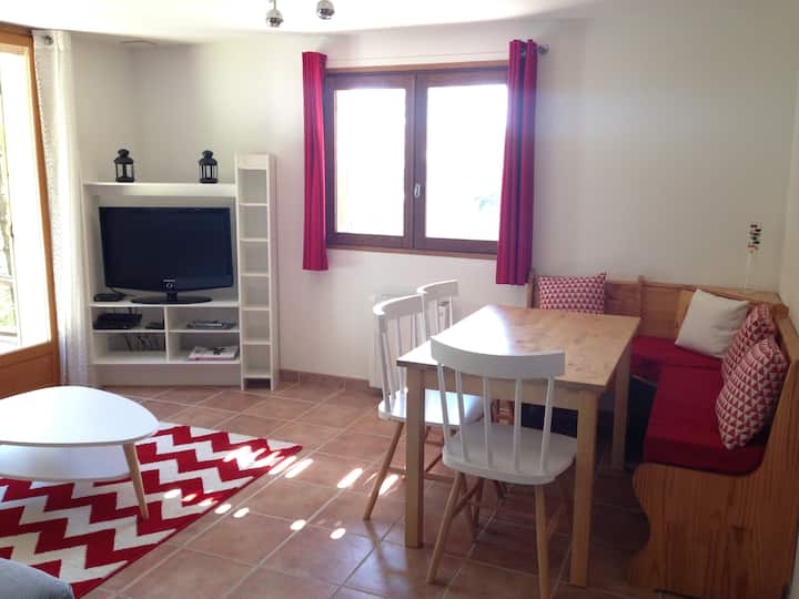 Bas Chalet Au Calme Avec Terrasse, 3 à 5 Personnes - Font-Romeu-Odeillo-Via