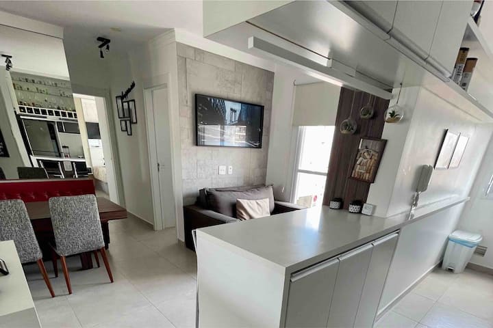 Apartamento No Taquaral Completo, Com Wi-fi E Vaga - Campinas