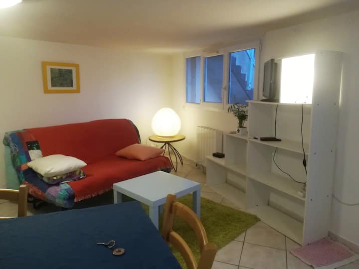 Studio Lumineux Sur Jardin Face Au Haras - La Roche-sur-Yon