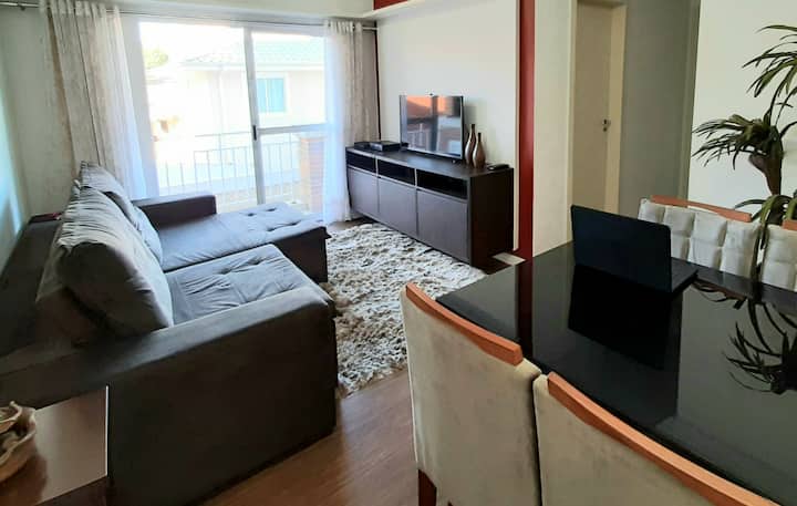 Aconchegante Com 2 Quartos, Garagem, Prox Centro. - Curitiba