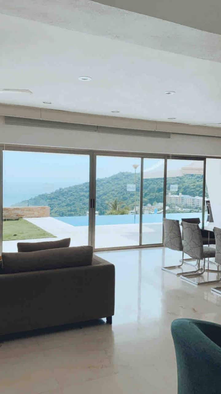 Casa Con Alberca Privada. Increíble Vista La Bahía - Acapulco