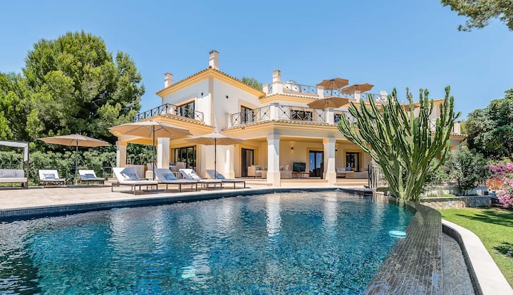 Luxury Villa With Heated Pool In Santa Ponca - Santa Ponsa