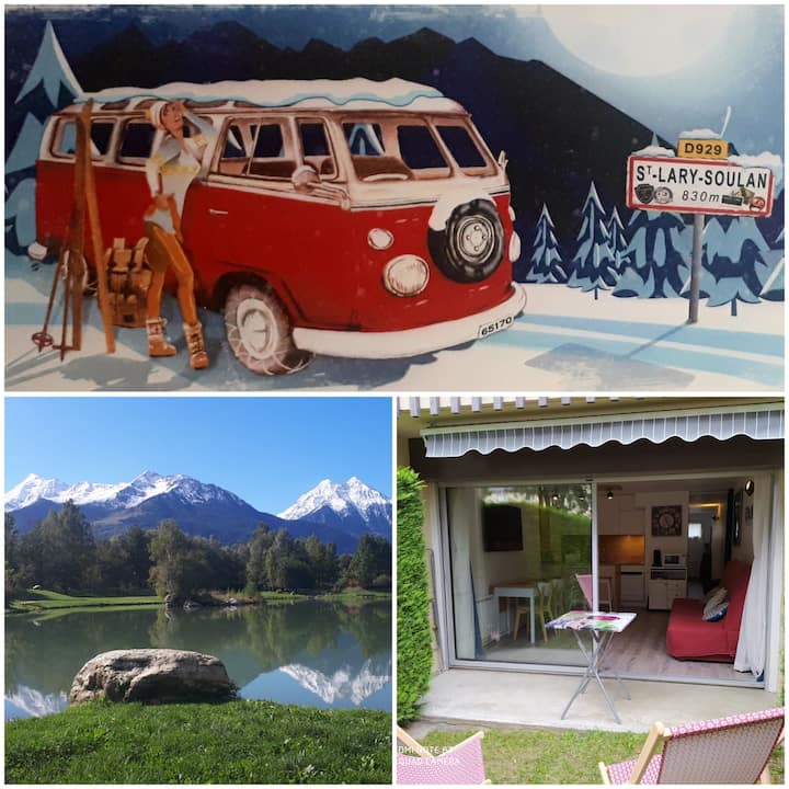 Le St Lala  3*- St Lary Village  2/4 Pers "Wifi" - Saint-Lary-Soulan