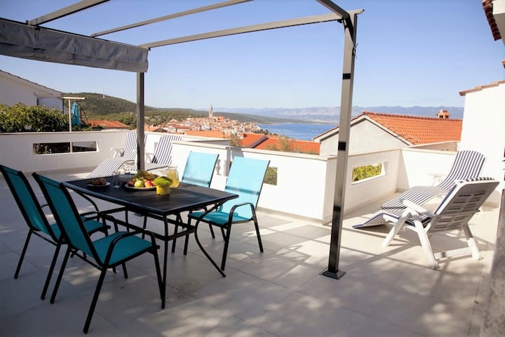 Apartment Zlata - Spacious Terrace And A Seaview - Vrbnik