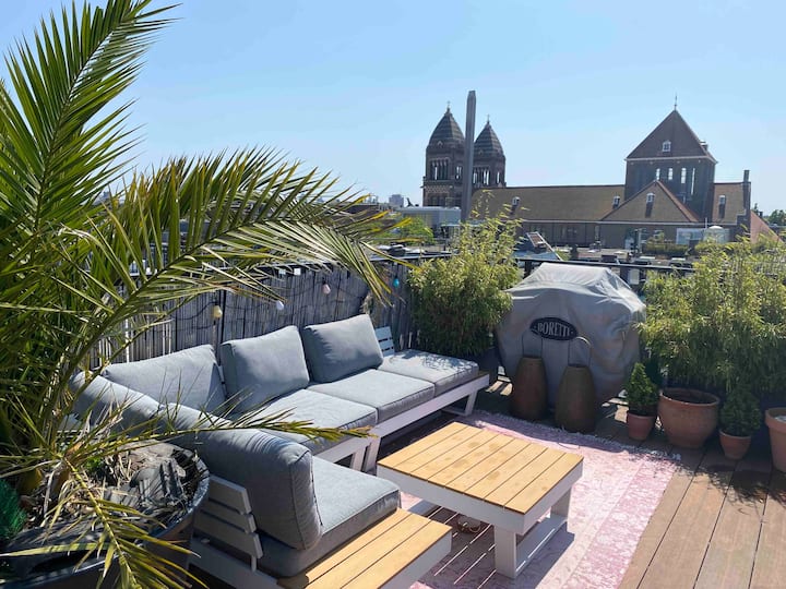 Luxury Private Residence With Rooftop Jacuzzi - Amsterdam