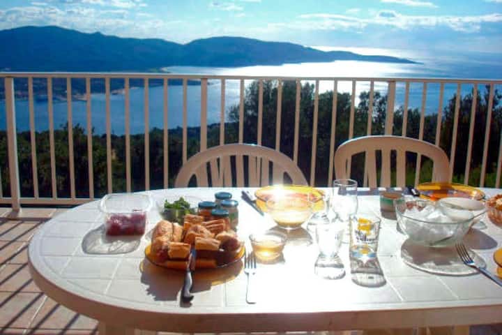 Villa De Charme Vue Panoramique Mer - Olmeto