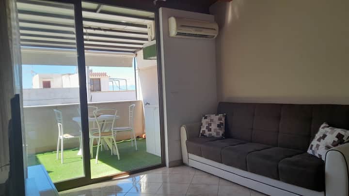 La Casa Con Terrazza Vista Mare - Terrasini