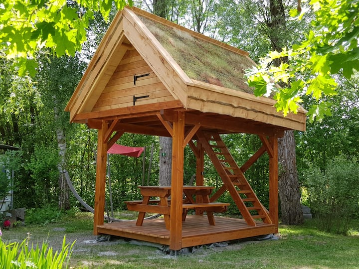 Cabane Air Mythe Dans Camping à Barcelonnette - Barcelonnette