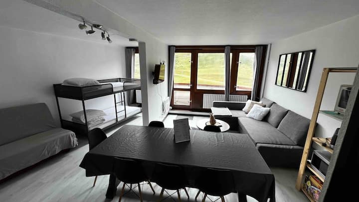 La Mongie - 46m2 - Pied Des Pistes - 6/8 Pers. - Barèges