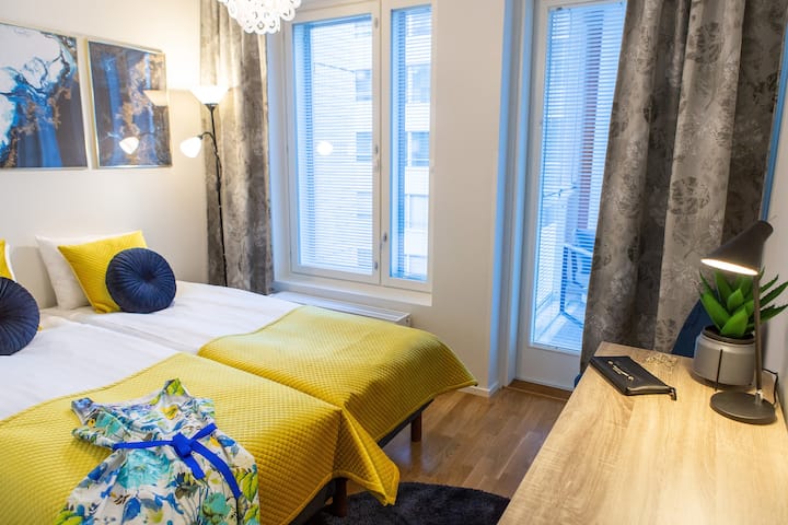Antintorni Apt 14 - Super Cosy 2br +Sauna - Pori