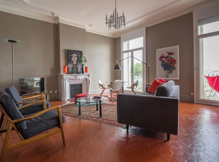 Vaste Appartement Chic Avec Vue Sur Canal - Sète