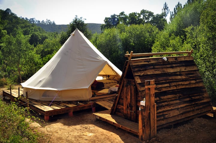 Quinta Alma, Ecoretreat - Riverside Deluxe Shelter - Aljezur