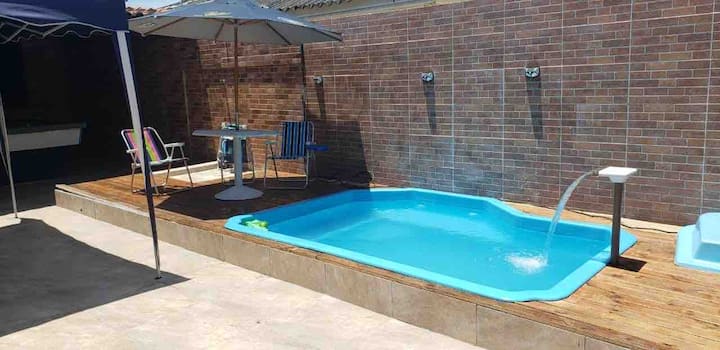Casa Com Piscina E Mesa De Sinuca. - Matinhos