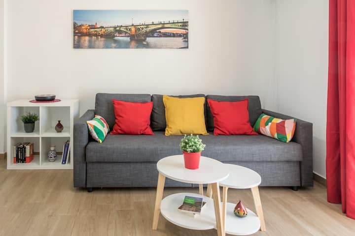 Fantástico Apartamento En El Barrio De Triana - Sevilla, España