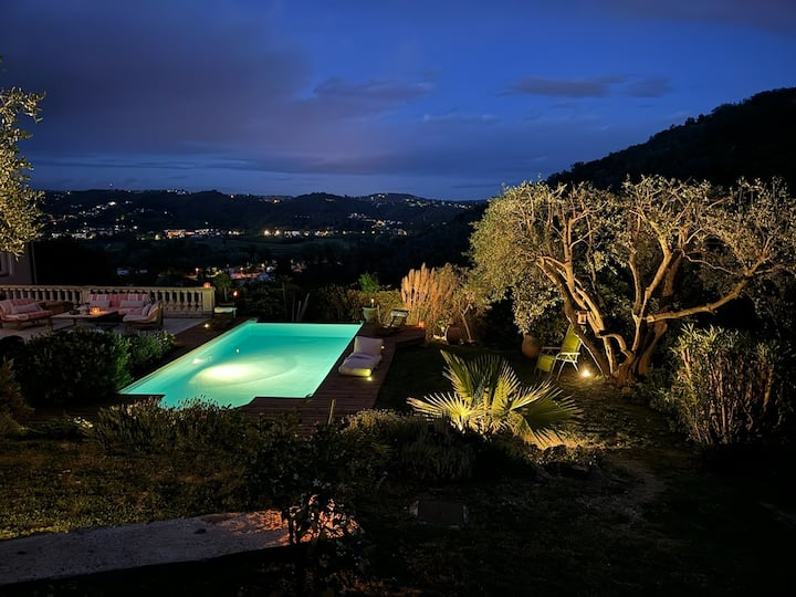 Villa Paisible, Pleine Nature, 10 Mn Plages Cannes - French Riviera