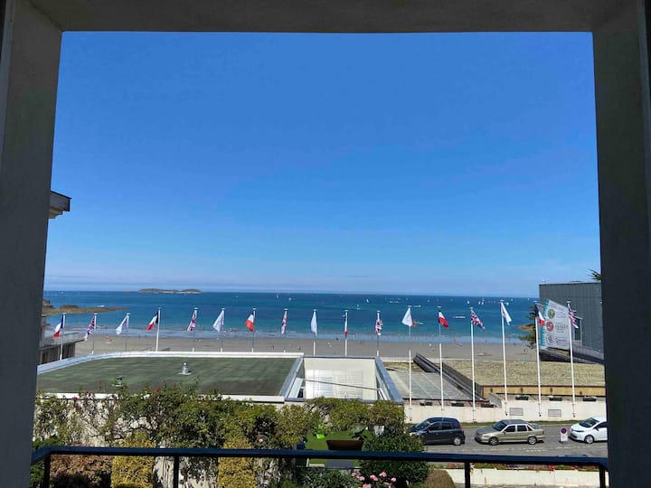 Dinard Appartement Vue Mer 130m2 Accès Plage 50m - Dinard