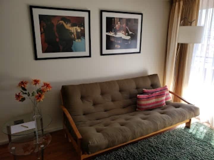 Departamento 1 Dormitorio ,4 Camas + Futon - Las Condes
