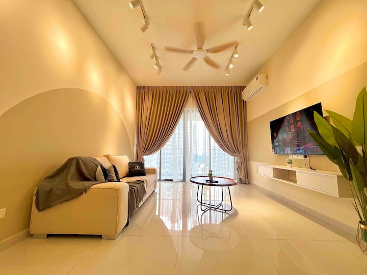 Country Garden Danga Bay•3br/6pax•beach•pool View - Johor Bahru