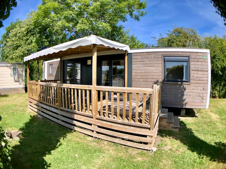 Mobil-home Luxe 3ch, Camping Deauville 5* - Hotel Ibis Budget Deauville
