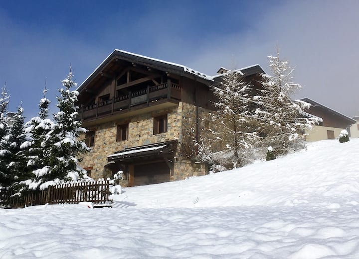 Luxury Ski Chalet: La Plagne/paradiski - La Plagne