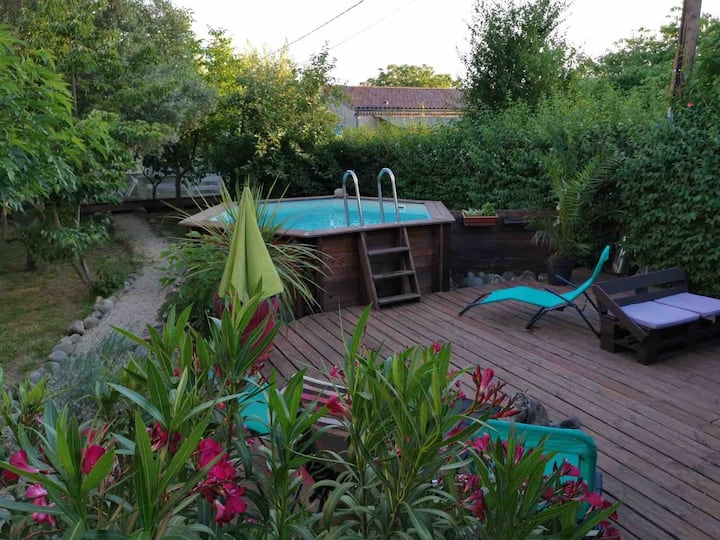 Maisonnette Atypique à Vallon 4/6 Personnes - Vallon-Pont-d'Arc