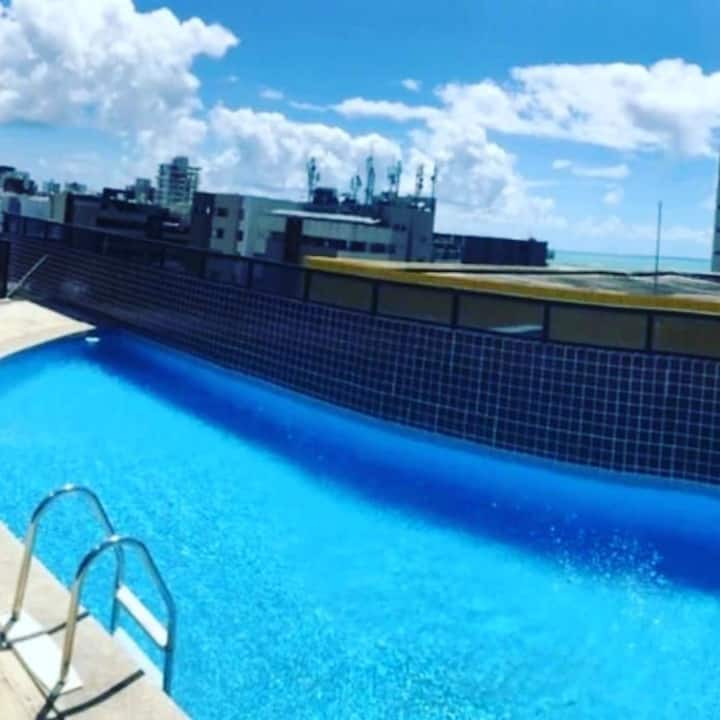 Apartamento Na Praia Pajuçara. - マセイオ