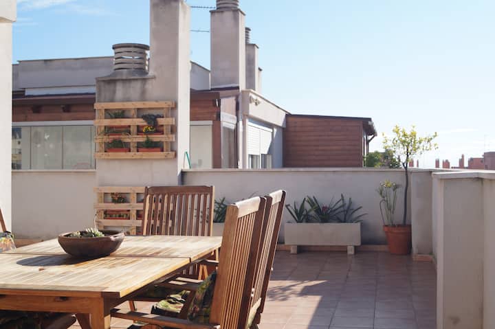 ÁTico Encantador, Sol, Río, Bioparc, Wifi, Parking - Bonaire