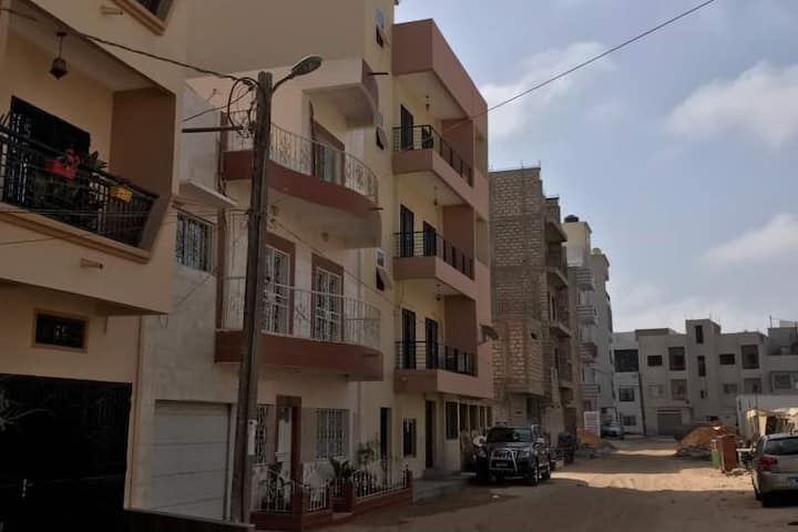 Dakar : Appartement Rooftop. Vue Sur Renaissance. - Dakar