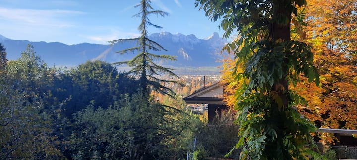 Charmante Wohnung Oberhalb Der Aare Und Dem See - Thun