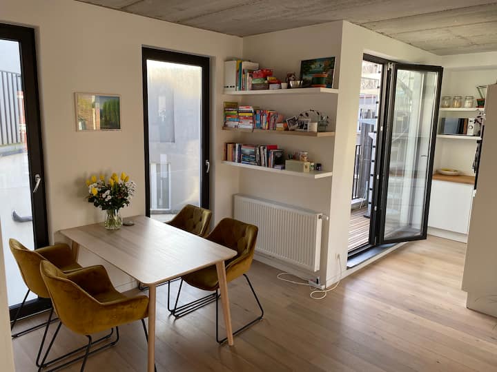 New 1 Bedroom Apartment With A Rooftop Terrace - Provincie Antwerpen