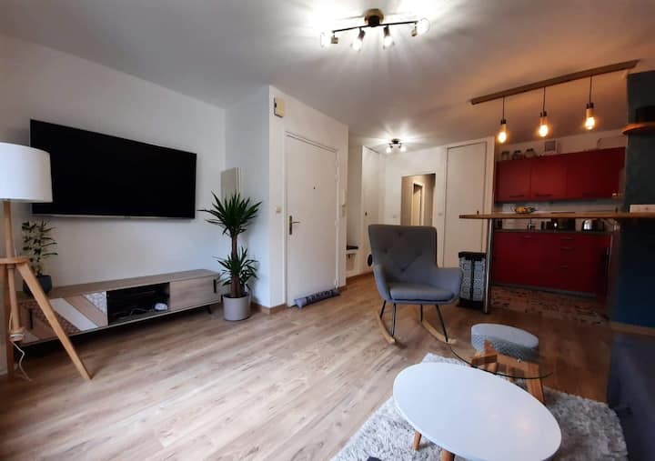 Bel Appartement 2 Pièces Avec Jardin - Tours