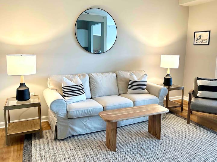 Modern-coastal Lewes Beach 1st Floor Condo - 루이스