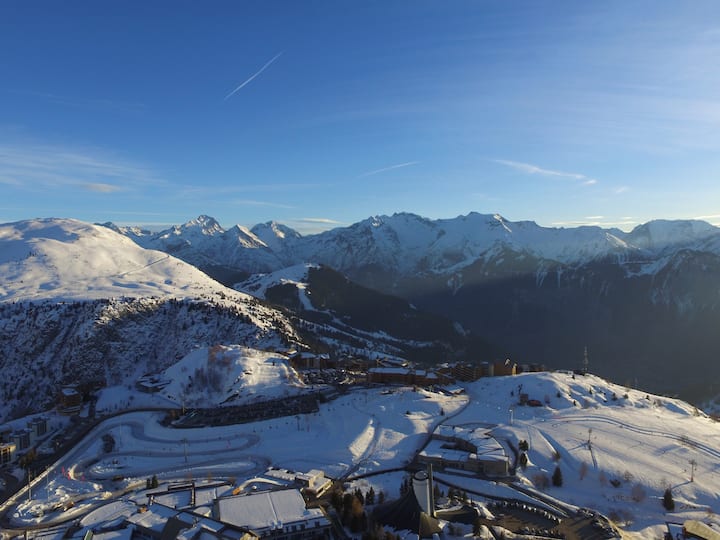 Appartement Chaleureux 3 Chambres, 6 à 8 Pers. - Villard-Reculas