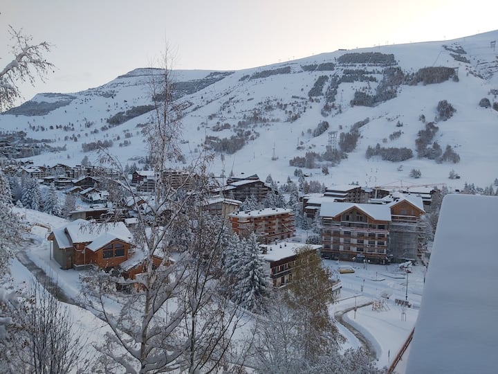 Studio Aux 2 Alpes Pour 4 Personnes - Les Deux Alpes