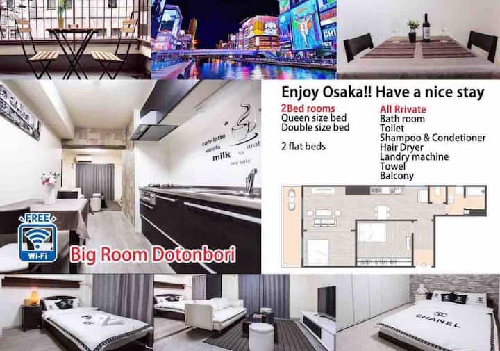 Dotonbori Namba Big Room - Nanba