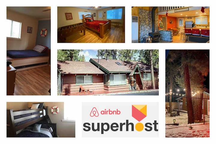 *Cozy Cabin Nestled In The Woods Of Big Bear City - Big Bear Lake, CA