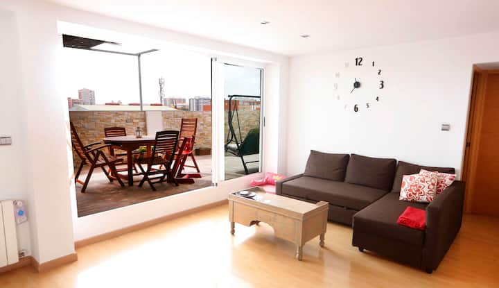 Beautiful Penthouse / Solo Familias. Family’s Only - Valencia