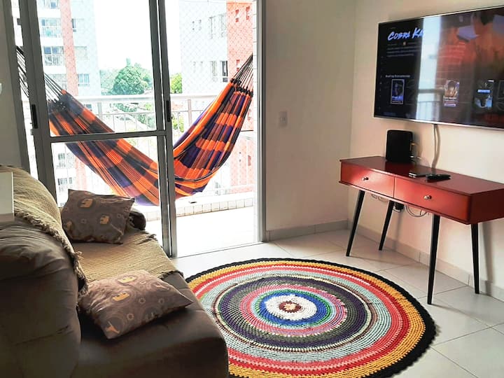 Apartamento Bem Localizado Em Condomínio Fechado. - Manaus
