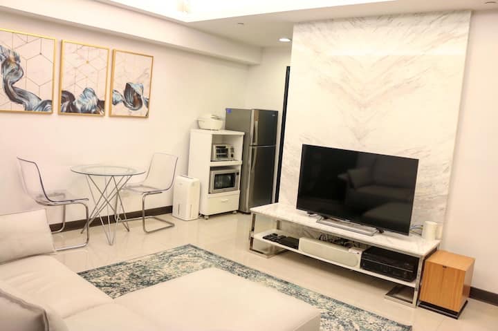 Luxury 2 Brs Qsquare Taipei Main Station (3 People - 반차오 구