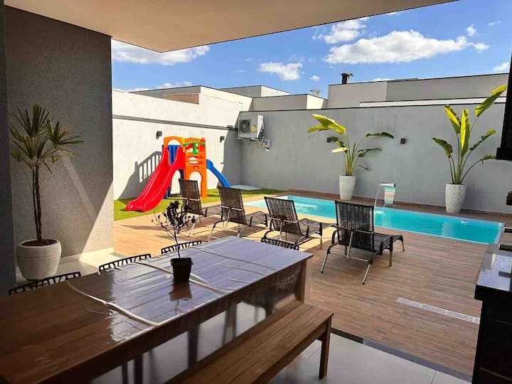 Refúgio Olímpia - Casa Novíssima! - Olímpia