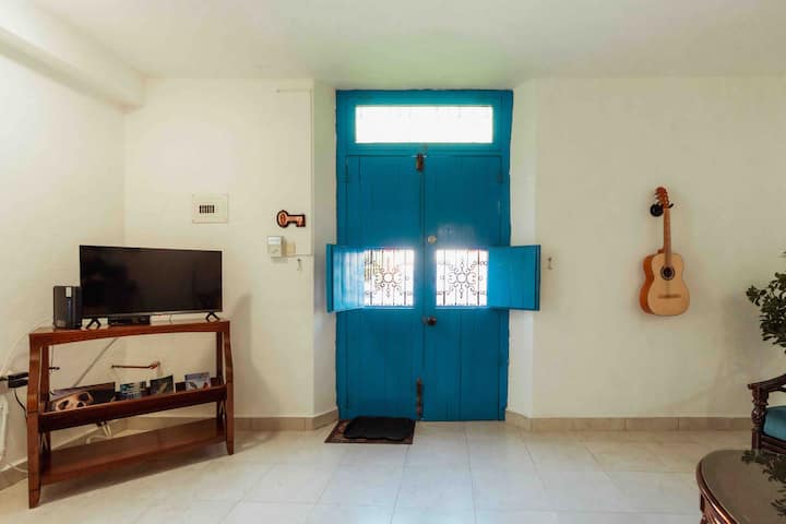 Casa Pinto · 2 Hab. + Wifi · 8 Min Al Centro A Pie - Campeche