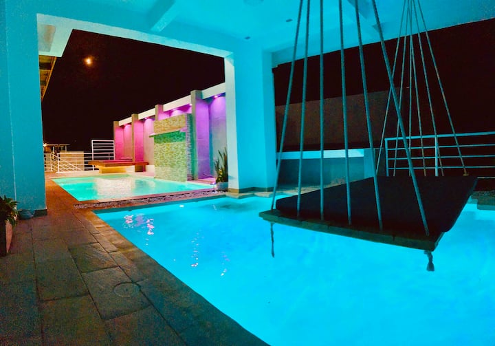 Barakat Beach House With Amazing  Pool & View - El Salvador