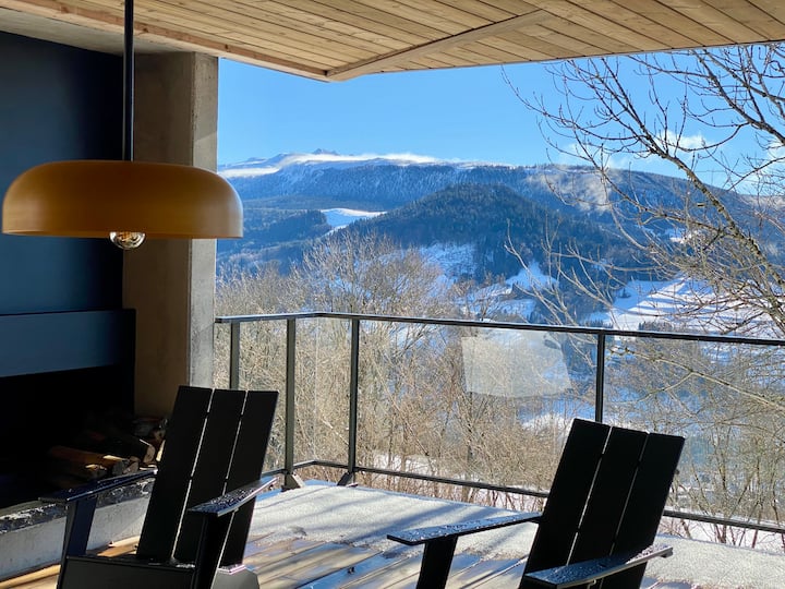 Chalet Haut De Gamme  Vue  Panoramique , Auvergne. - Murat-le-Quaire